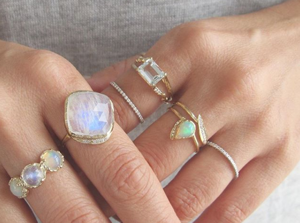 Misa Jewelry - Diamond Jewelry - Horizon Diamond Ring